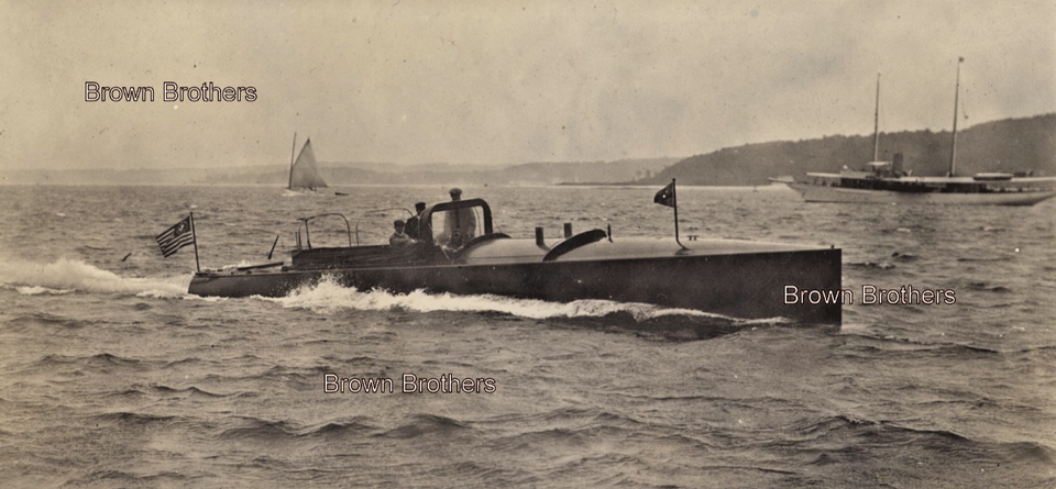 Vintage 1900-10s NYC Dixie Speed Boat Motor Boat Club of America ...