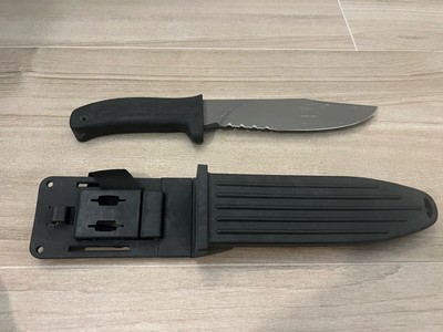 Vintage Mission Knives MPK Titanium Knife | eBay