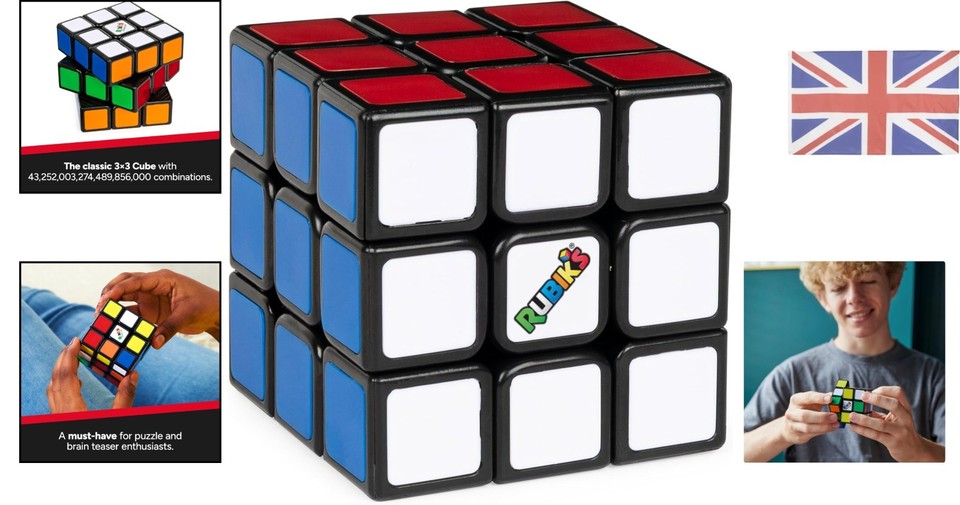 The Rubik's Cube 3x3: Iconic Color-Matching Puzzle for All Ages | eBay UK