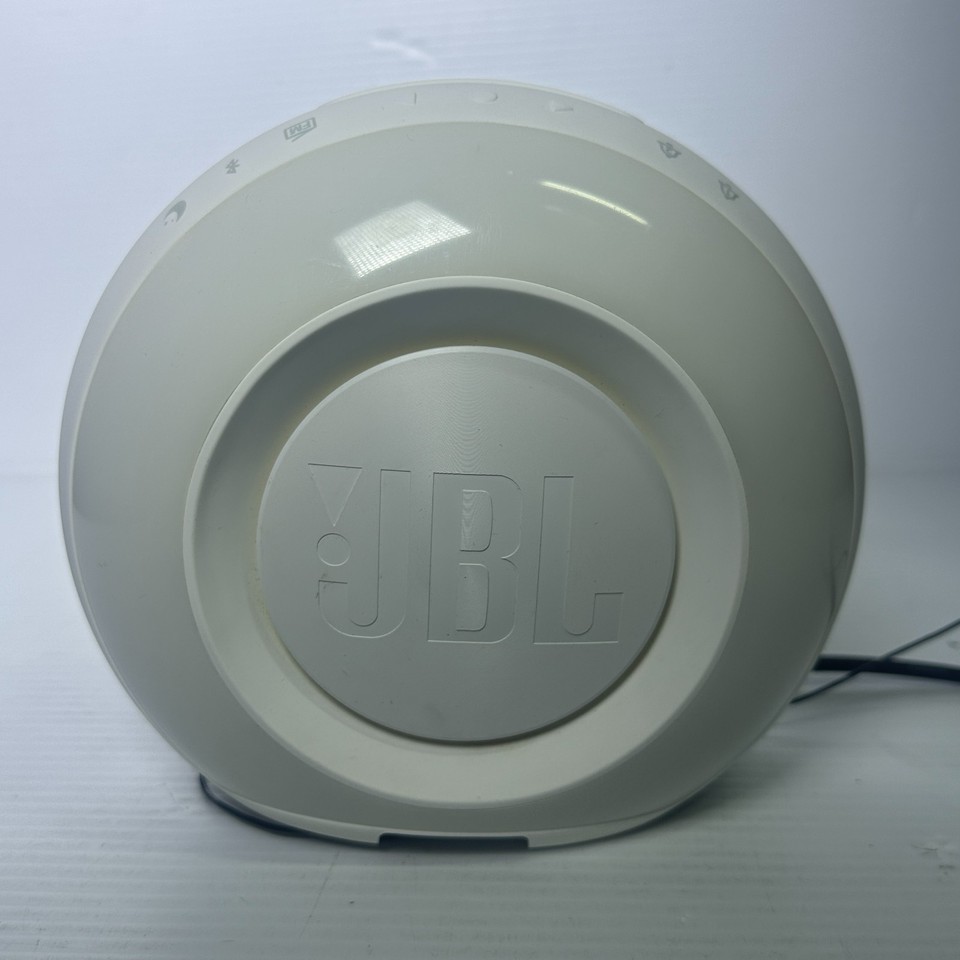 JBL Horizon Bluetooth Clock Radio White Working | eBay
