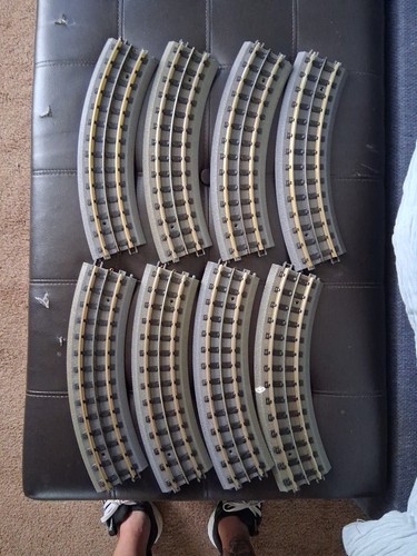 MTH Track , O-31 , 8 Pieces Real Track Curve Track | eBay