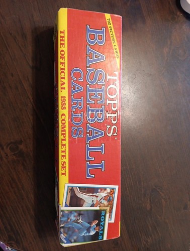 Topps 1988 Official Complete Set Baseball Factory Sports Trading Card ...