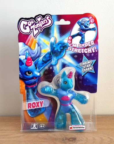Goozonians Hero - Roxy - Single Pack Action Figure Stretch Toy Goo Jit ...