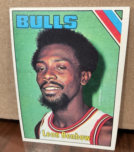 LEON BENBOW 1975-76 TOPPS BASKETBALL #196 - CHICAGO BULLS | eBay