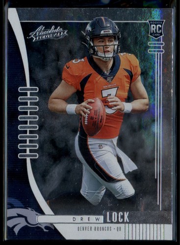 2019 Panini Absolute Blue Drew Lock Denver Broncos #115 | eBay