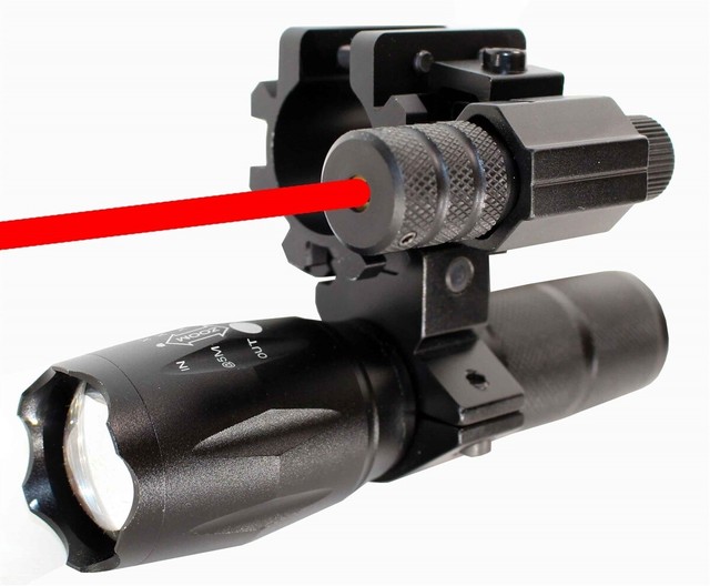 Remington 870 12gauge 1000 Lumen Flashlight and Red Dot Laser Sight ...