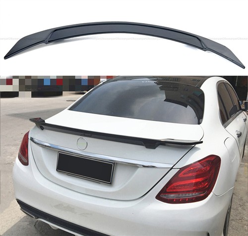 FOR 15-2021 MERCEDES BENZ C300 W205 C63 AMG Sedan Rear Trunk Spoiler ...