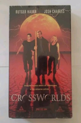 Crossworlds VHS Sci-Fi Action Rutger Hauer Trimark Home Video 1997 ...