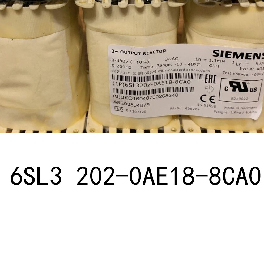 1 piece Siemens Brand new 6SL3202-0AE18-8CA0 Sinamics Output Drive ...