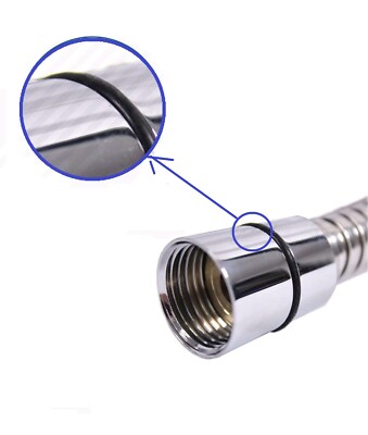 O-RING SEAL BLACK NITRILE 1.5mm THICKNESS x 20mm SHOWER HOSE HEAD ...