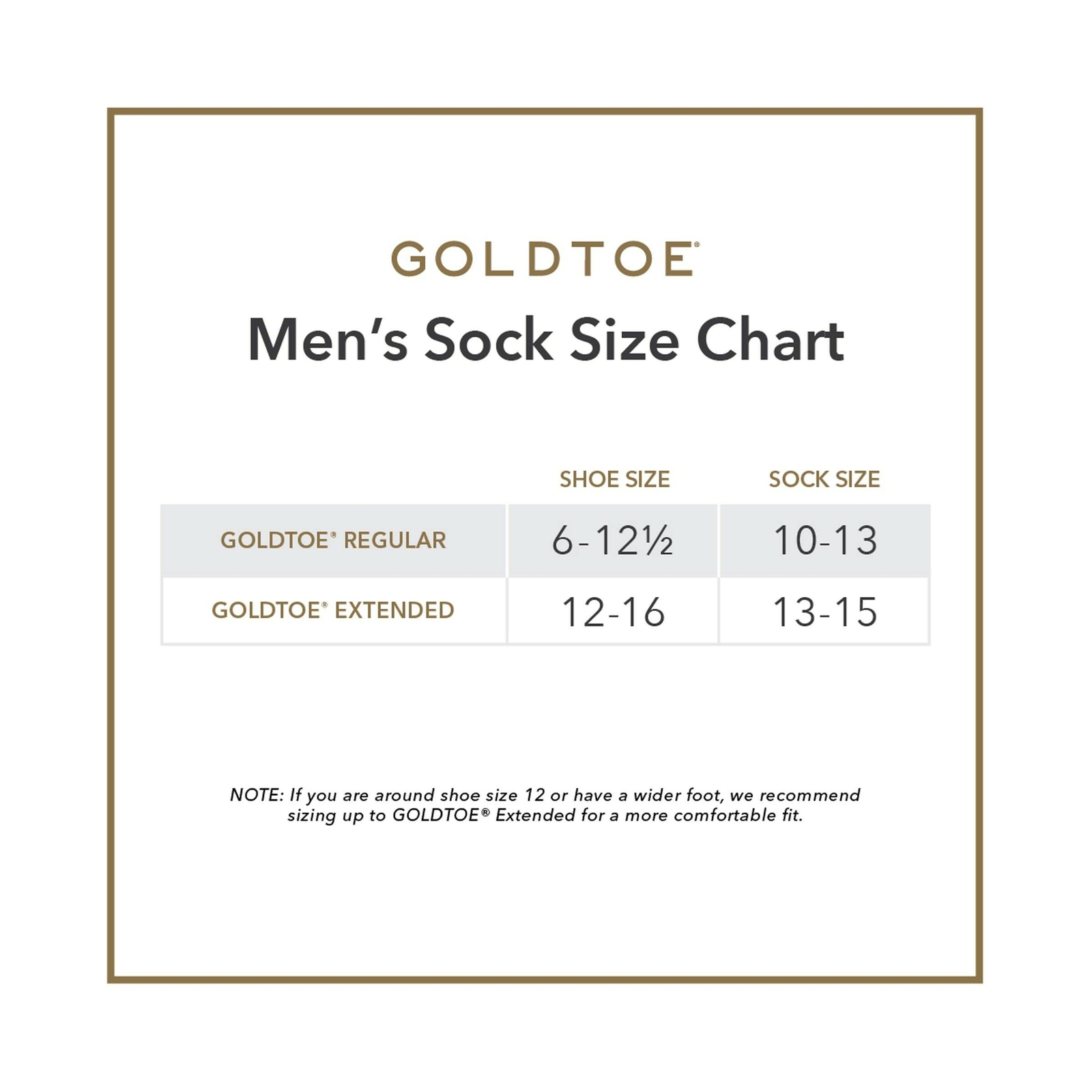 Gold Toe Extended Size Cushioned Black Cotton Crew 6 Pair Men's Socks ...
