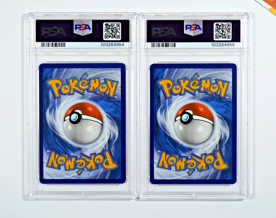 Pokemon PSA 10 Umbreon/Rayquaza Vmax #215-218 Evoluzioni Eteree ...
