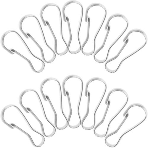 100 Pcs Key Decorative Buckle Delicate Spring Hooks Clasp Miss ...