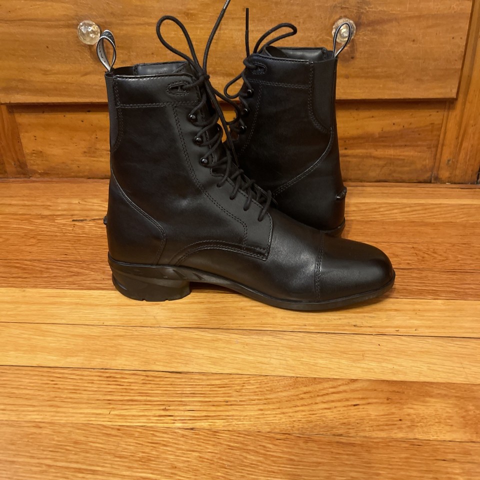 Ariat Women's Heritage IV Lace Paddock Boot Black Size 9D style no ...