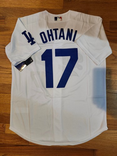 NWT youth customized Dodgers #17 Shohei Ohtani size S-XL white edition ...