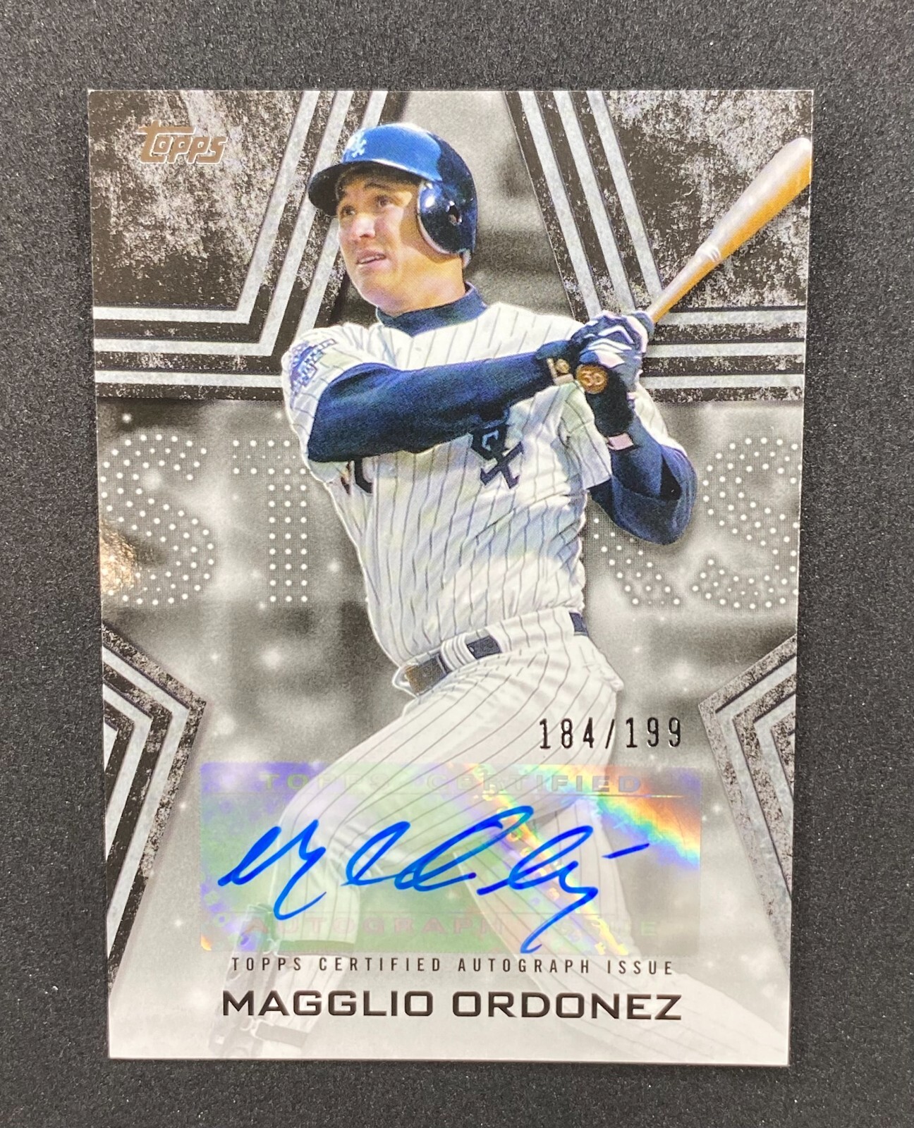 MAGGLIO ORDONEZ 2023 Topps Series 2 Black Baseball Stars Auto /199 ...