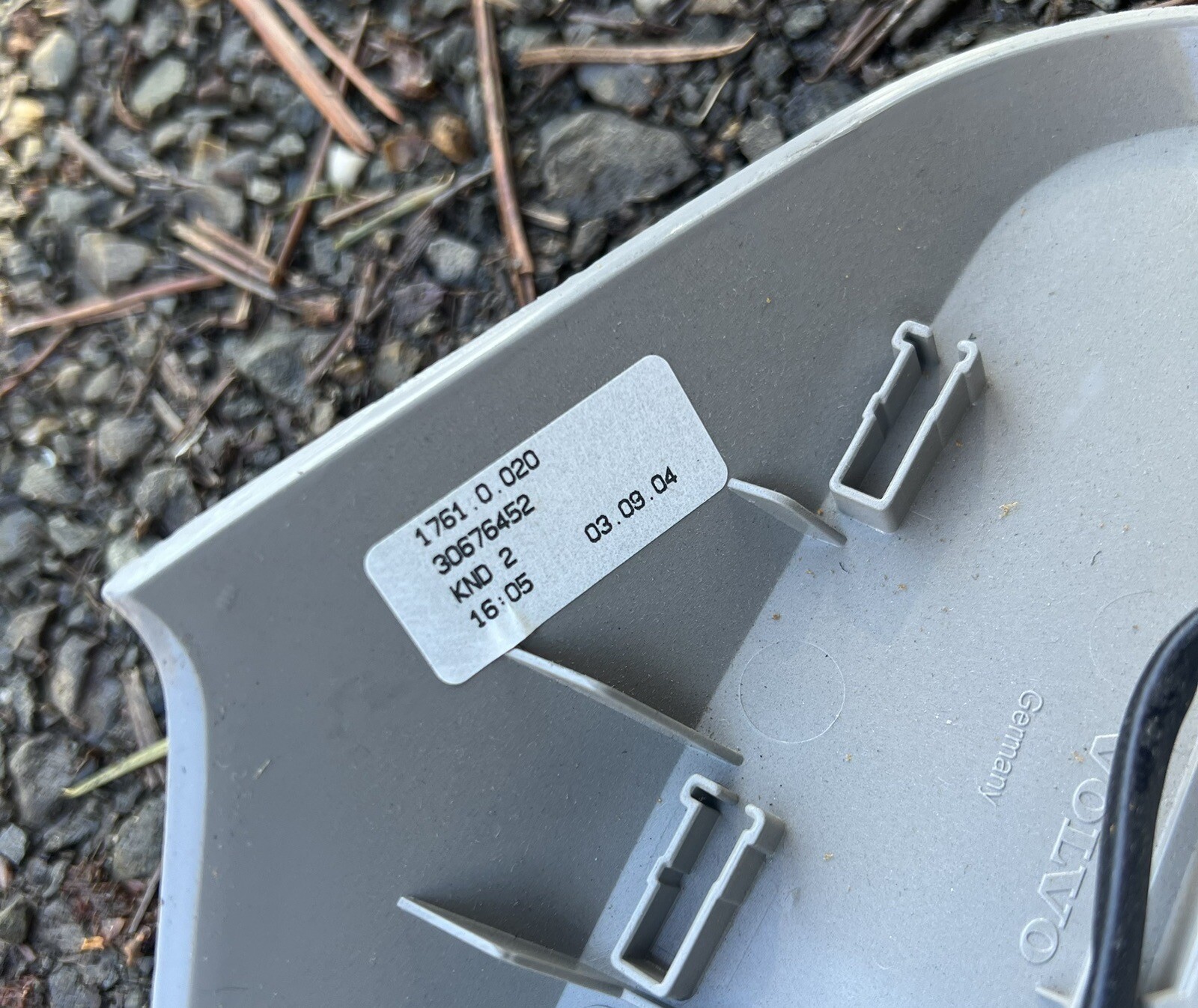 Volvo OEM Overhead Console Dome Sunroof Switch Light Panel 30767131 ...