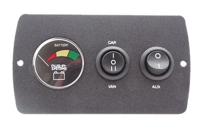 PLUG IN SYSTEMS CONTROL PANEL 2 FOR CARAVANS MOTORHOMES CAMPERVANS ...