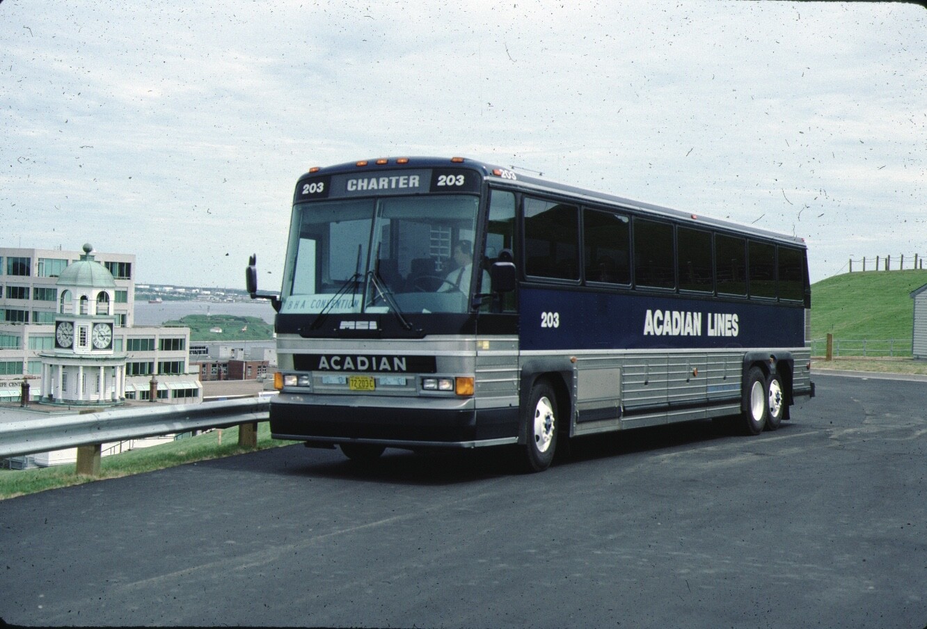 Acadian Lines MCI Bus Original Kodachrome Kodak slide | eBay