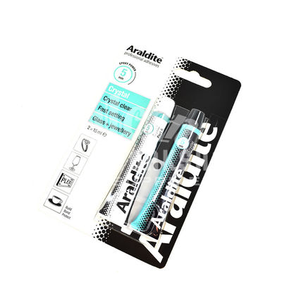 ARALDITE CRYSTAL 2 x 15ml TUBE CLEAR EPOXY POWER GLASS JEWELLERY SUPER ...