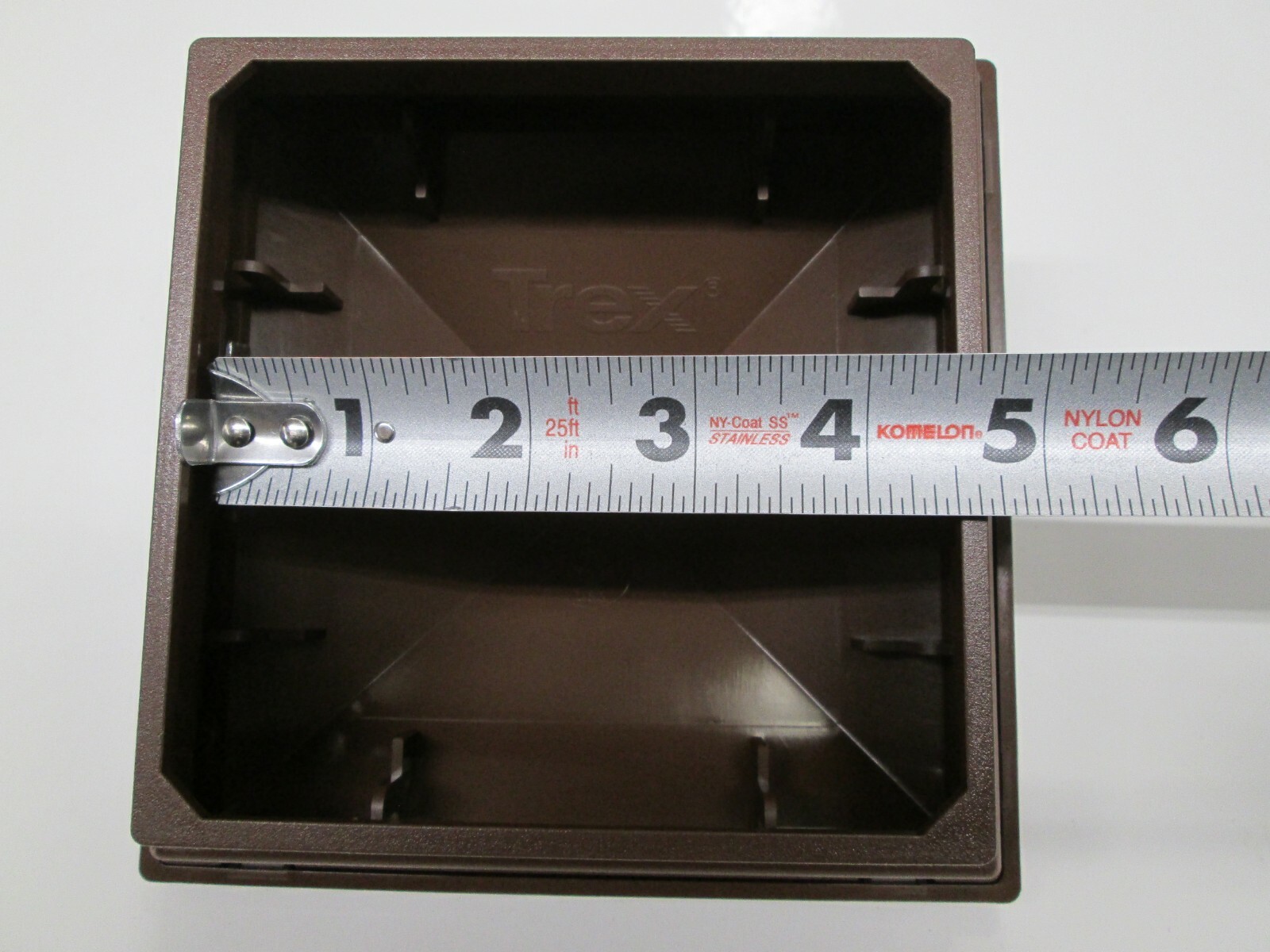 TREX TRANSCEND FIRE PIT 4 X 4 PYRAMID POST SLEEVE CAP 4.5 x 4.5 ...