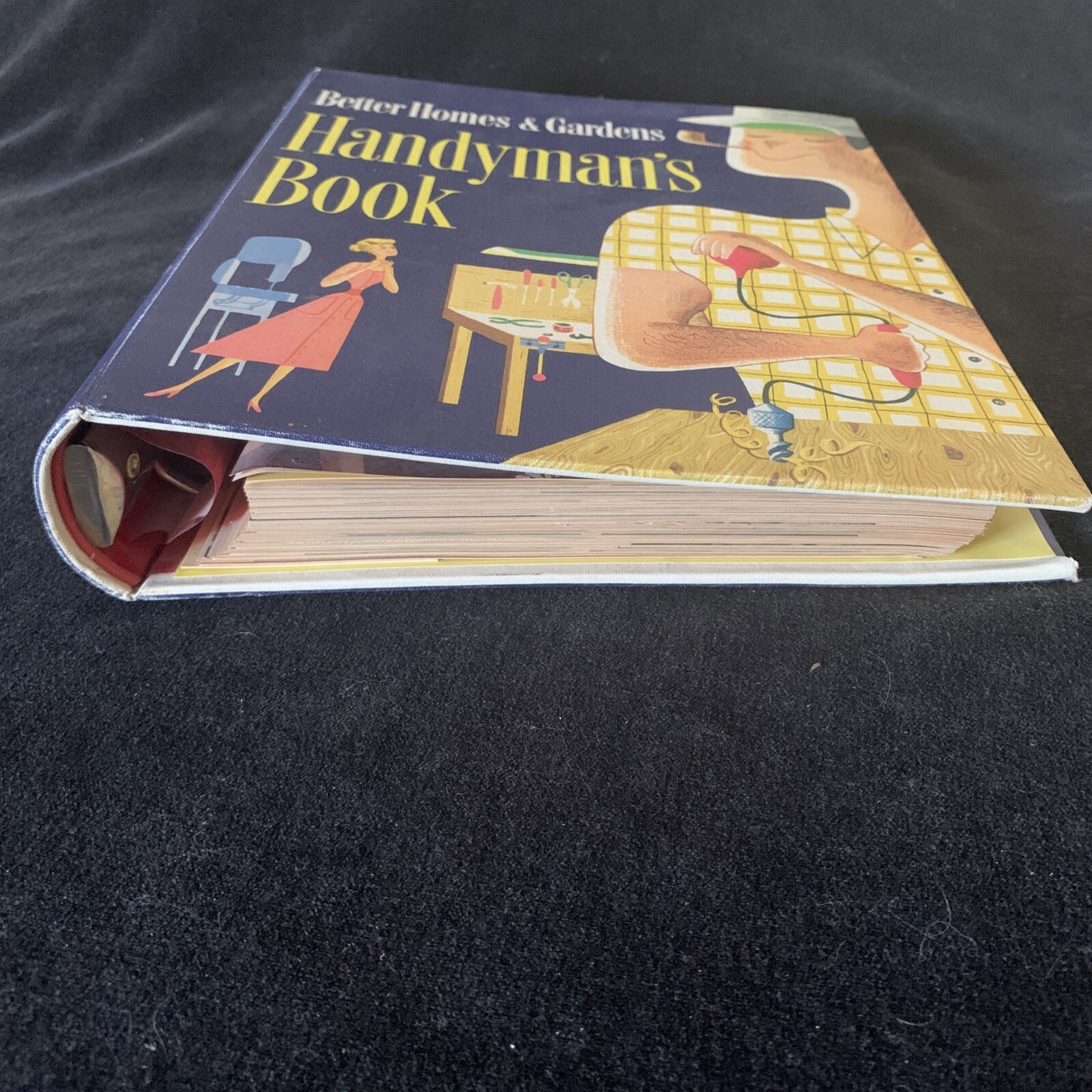5th printing! Better Homes & Gardens Handyman's Book 1957 HC 3 ring ...