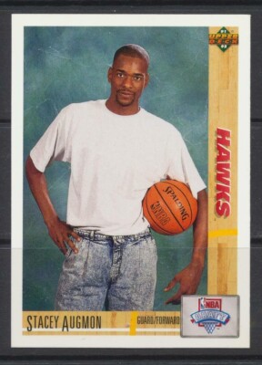 1991-92 Upper Deck #5 Stacey Augmon Rookie RC NBA Draft | eBay