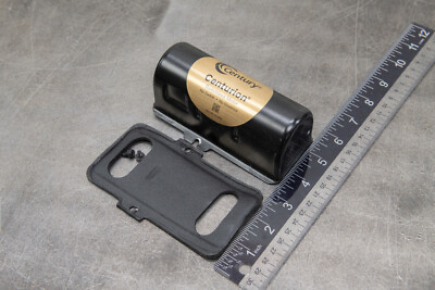 Century Electric Motor Steel Black Start Run Capacitor Cover Guard | eBay