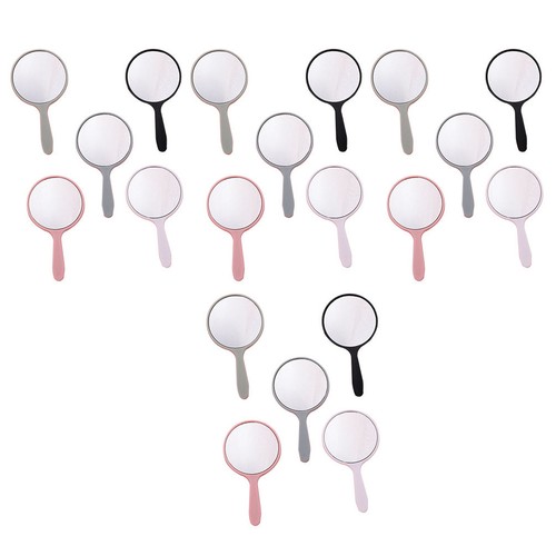 25 Pcs Compact Make up Mirror Handheld Mirrors for Women Girls Vanity ...