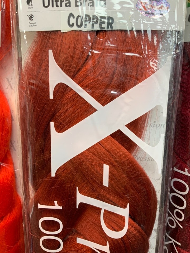 XPRESSION ULTRA BRAID HAIR FOR BRAIDING, EXPRESSION "KANEKALON ...