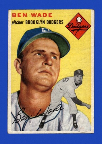 1954 Topps Set-Break #126 Ben Wade VG-VGEX *GMCARDS* | eBay