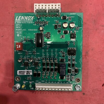 Lennox 48M4001 REV A RTU OEM Control Board Heating Control GP1-1 USED ...