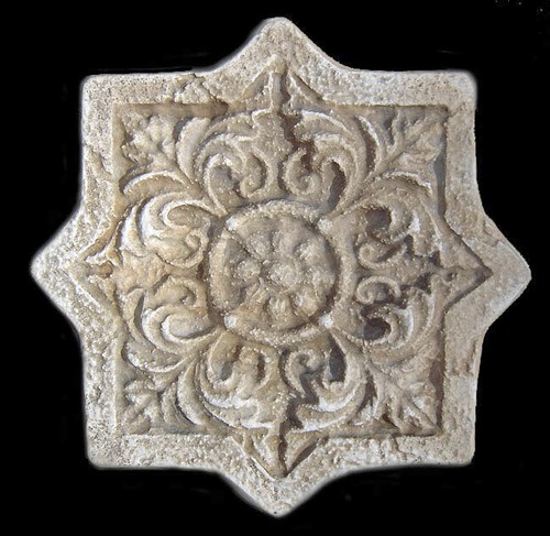 Hellenistic Greek Rosette Decorative Kitchen Backsplash Sculpture ...