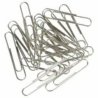 Marbig 123042 Small Paper Clips Rounded Metal 28mm Office Stationery ...