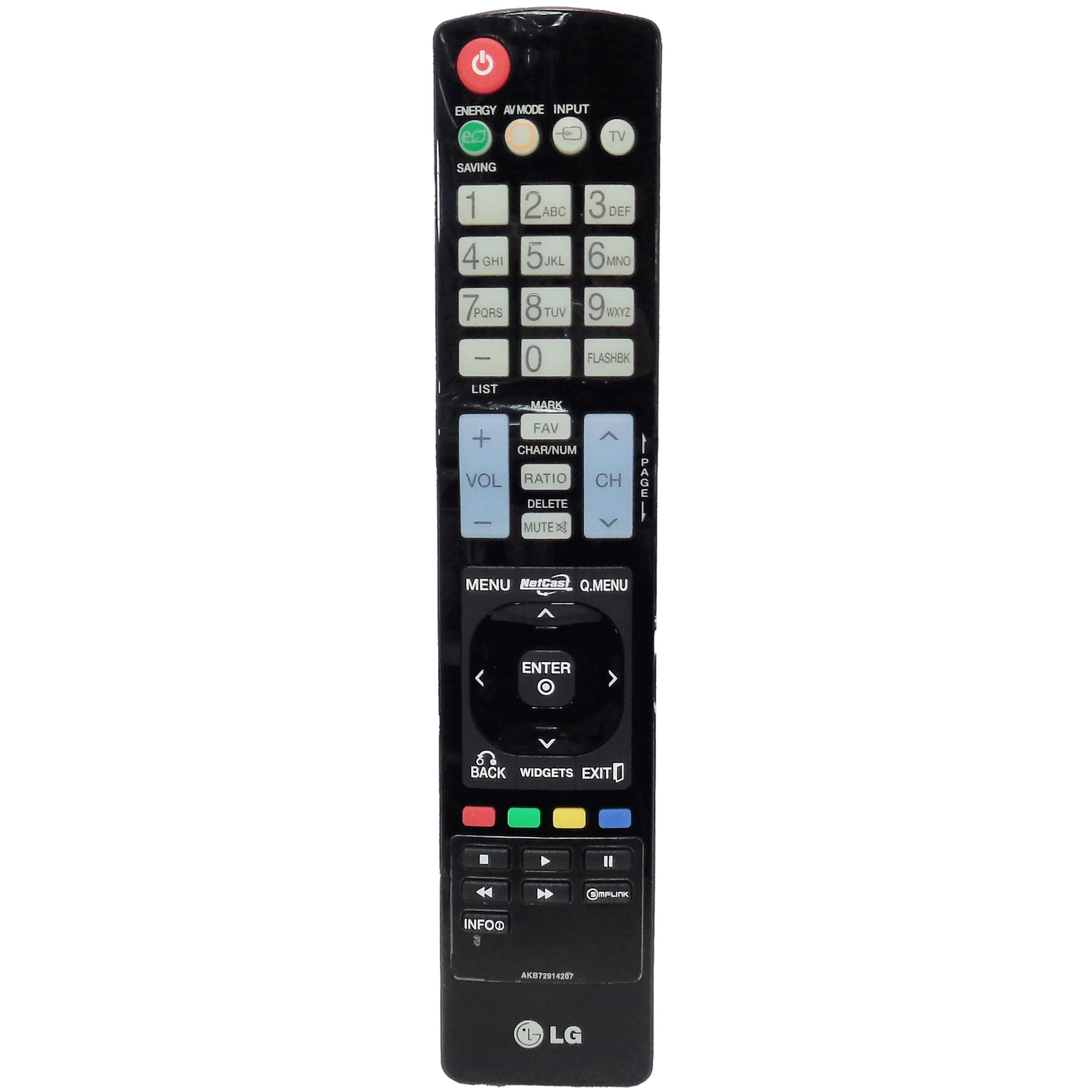 LG AKB72914207 Factory original TV Remote 46LD550, 47LE5350, 50PK750 ...