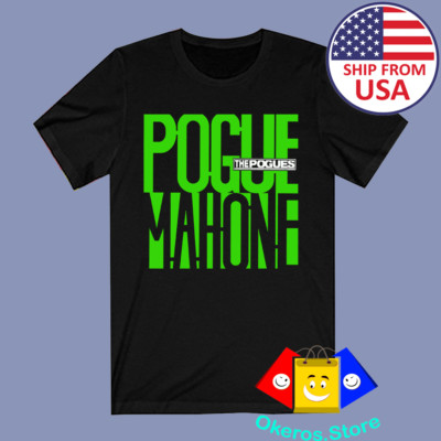 The Pogues Pogue Mahone Men's Black Size S to 3XL | eBay