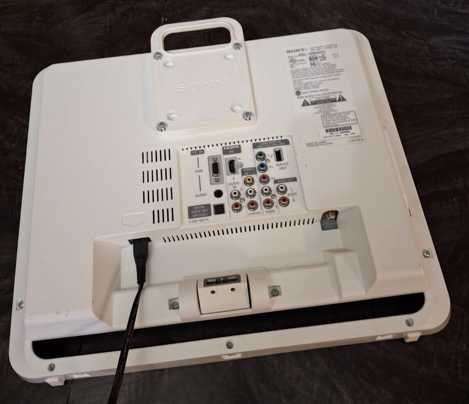 Sony Bravia KDL-19M4000 LCD TV Television Monitor Flat Screen HDMI 2008 ...