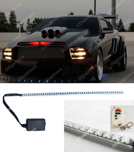 Knight Rider Beleuchtung Rot 48 LED Wasserfest Blitz Stroboskop Kit ...