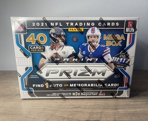 2021 Panini Prizm NFL Football Mega Box - Target Exclusive - Factory ...