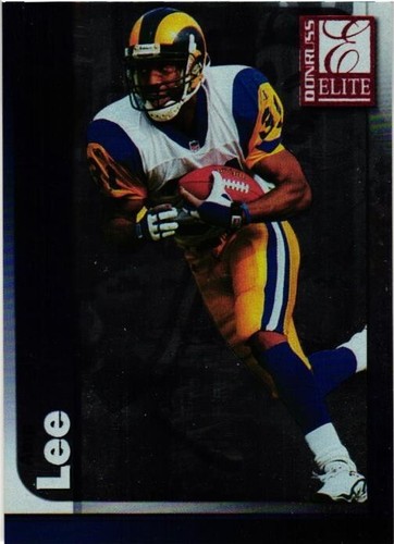 1999 Donruss Elite #31 Amp Lee St. Louis Rams Football Card | eBay