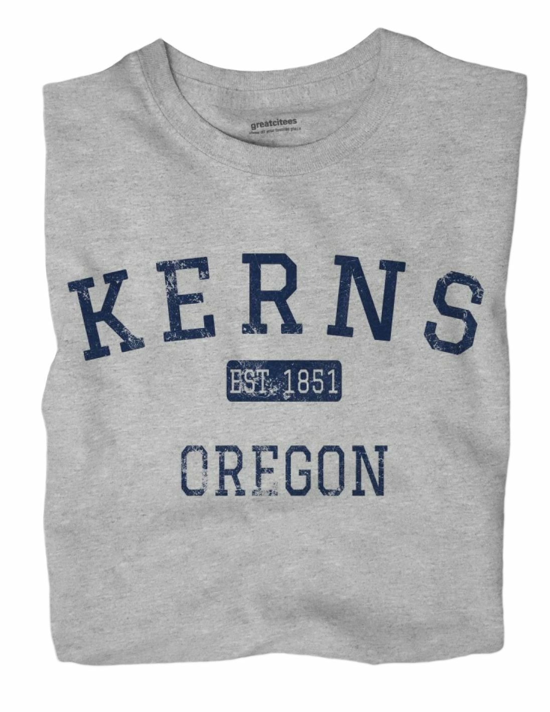 Kerns Oregon OR T-Shirt Portland EST | eBay