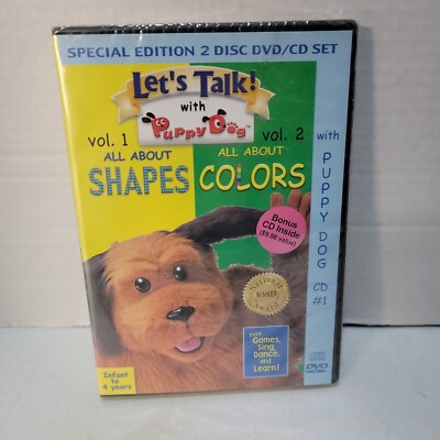 Let's Talk! With Puppy Dog (DVDs 2007) Shapes, Colors, Morning Show ...