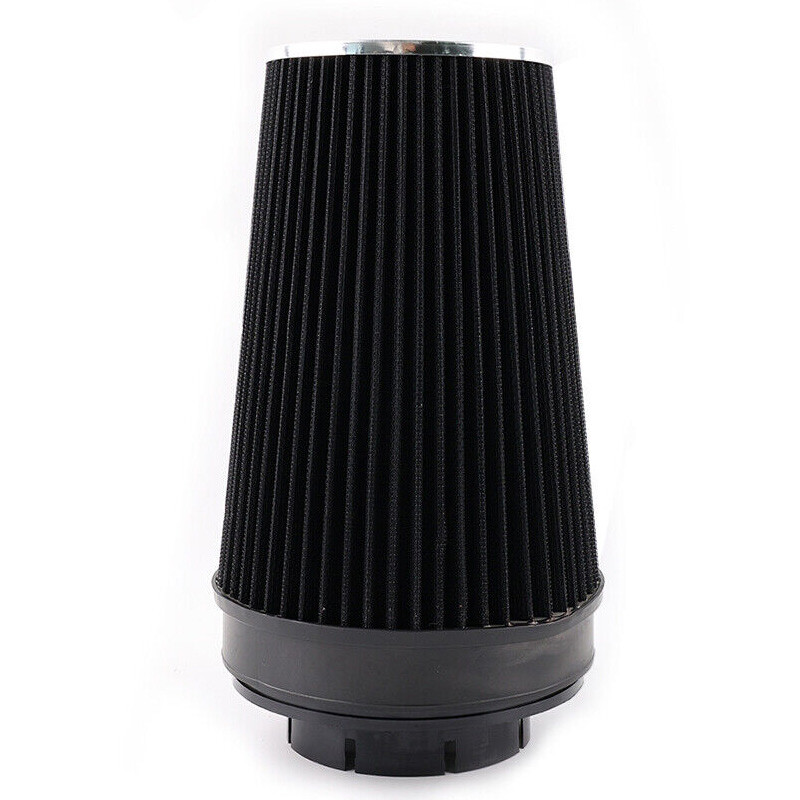 4'' 102mm Long High Flow Inlet Cone Dry Filter Cold Air Intake ...