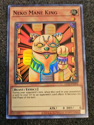 Yugioh Neko Mane King Super Rare OP20-EN004 NM - OTS 20 Unlim | eBay