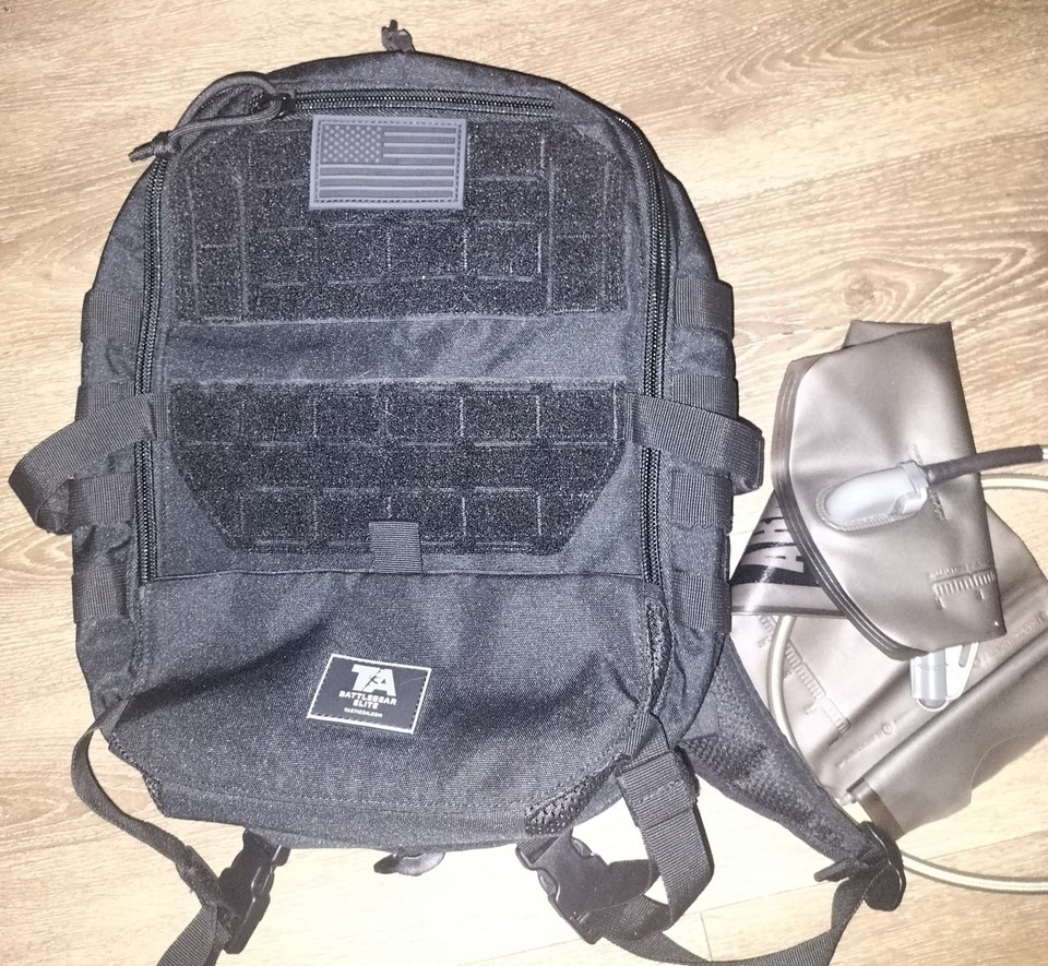 Airsoft Gear Bundle Helmet Vest Hydration Pack Gloves Tactical Bags ...