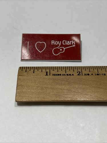 I Love Roy Clark Pin Back Button | eBay