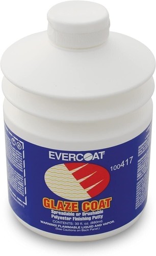 Evercoat Glaze Coat Polyester Finishing and Blending Putty for Metal ...