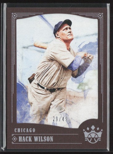 2018 Panini Diamond Kings #43 Hack Wilson /49 | eBay