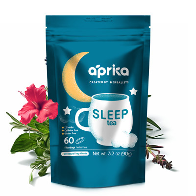 Bedtime Tea - Sleep Tea bags, 100% Natural Herbal Tea, 60 bags, USA ...