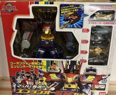 Power Rangers RPM Goonger Engineoh G12 set Megazord BANDAI Japan w/BOX ...